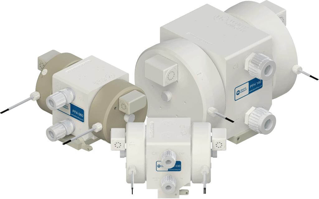 Fiber Optic High Purity Pumps - White Knight Fluid Handling Fiber Optic High Purity Pumps - White Knight Fluid Handling